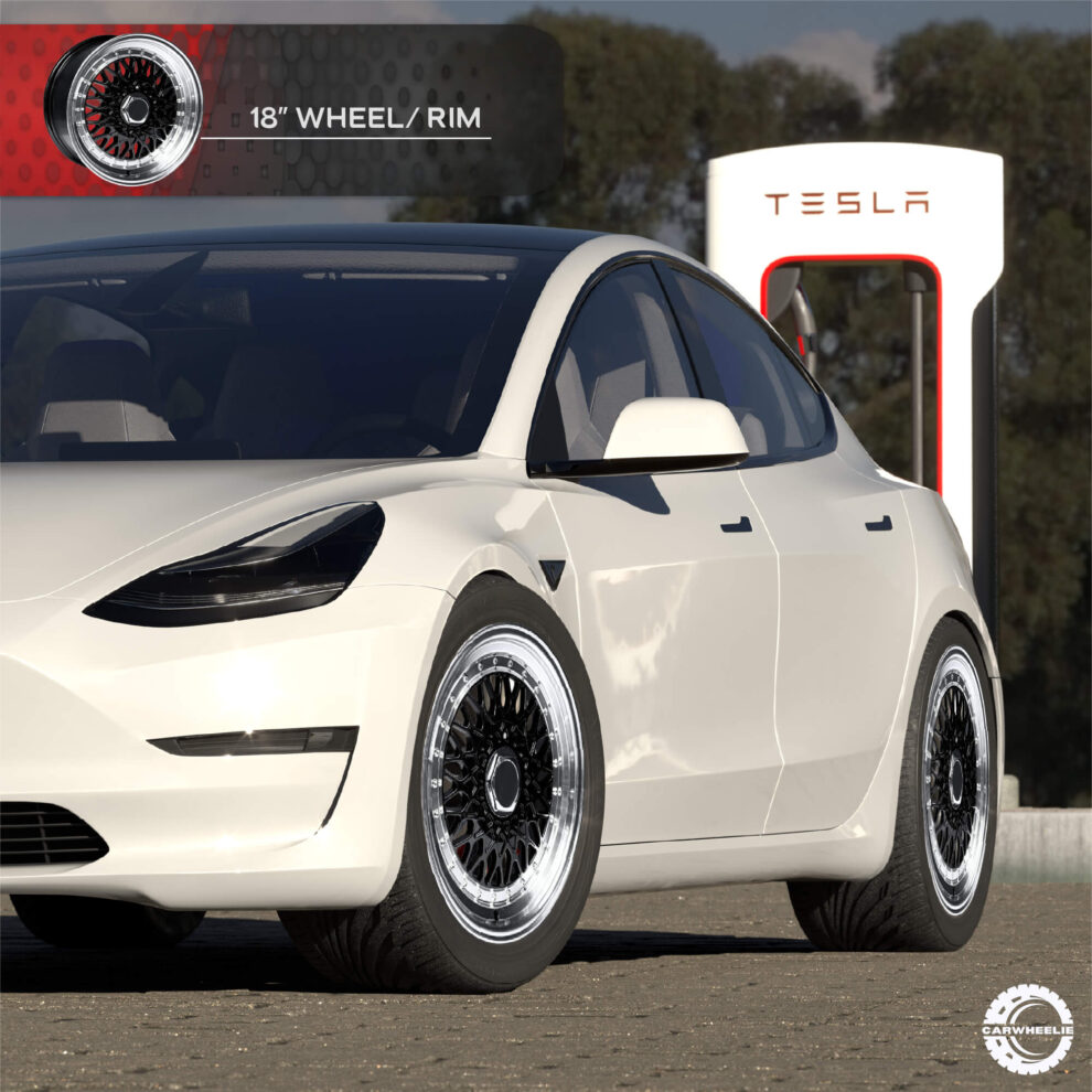Tesla Model 3: The Perfect Blend of Style and Strength with Custom Rims
